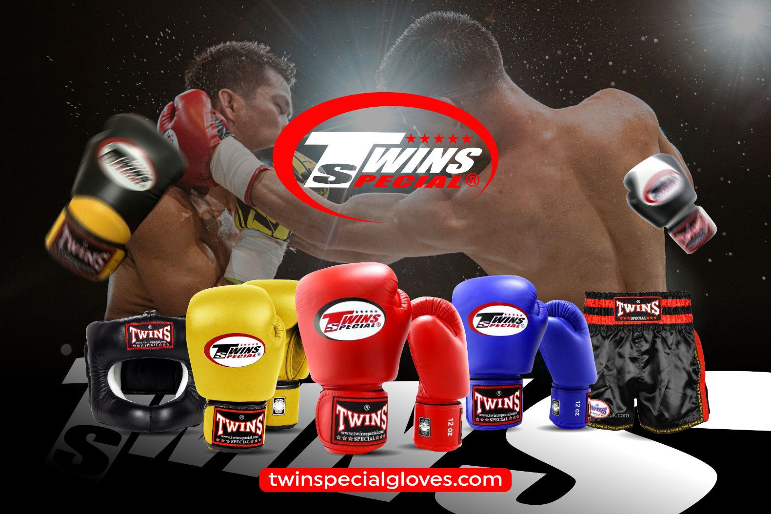 Twins Special - Twins Special Boxing Gloves, Shinguards